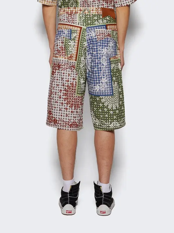 Rhude Bandana Traxedo Baggy Short - Multicolor