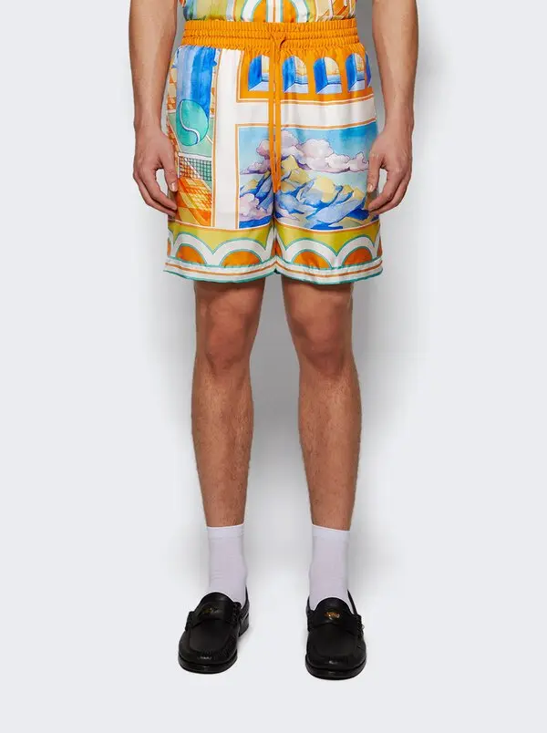 Casablanca Printed Shorts - Multi