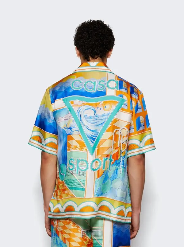 Casablanca Surreal Pool Shirt