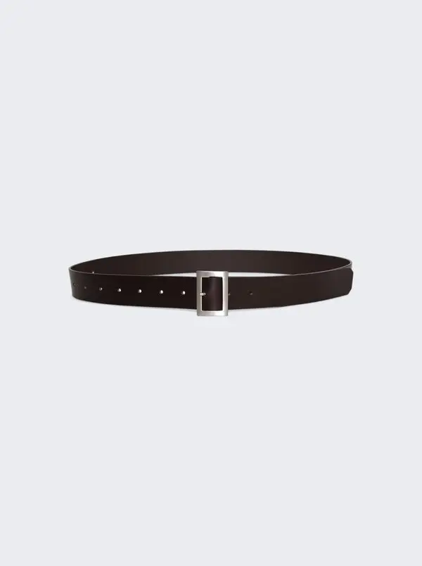 Rick Owens Stooges Belt - Mahogany