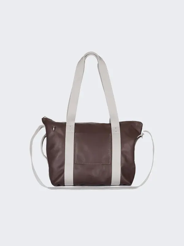 Rick Owens Trolley Bag - Mahogany And Oyster