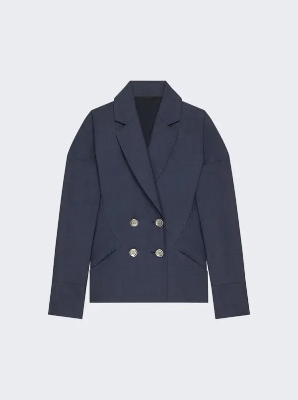Givenchy Cuffed Jacket - Denim Bue
