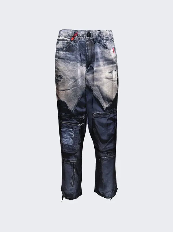 Mihara Yasuhiro T.a.t.a Trompe-l'oeil Parachute Pants