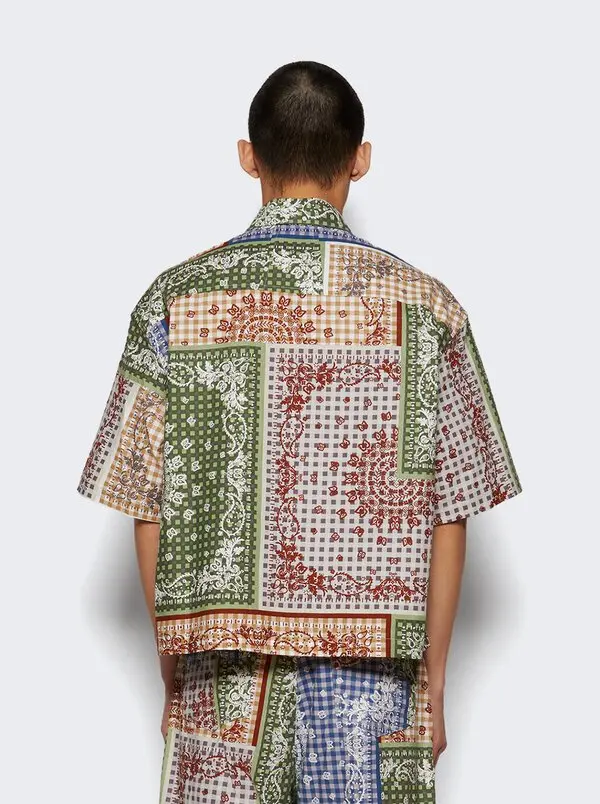 Rhude Bandana Boxy Work Shirt - Multicolor