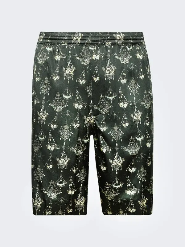 Givenchy Tailored Jogger Short - Dark Green