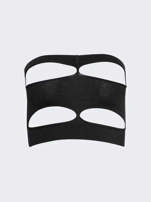 Rick Owens Tanja Bandeau Top - Black