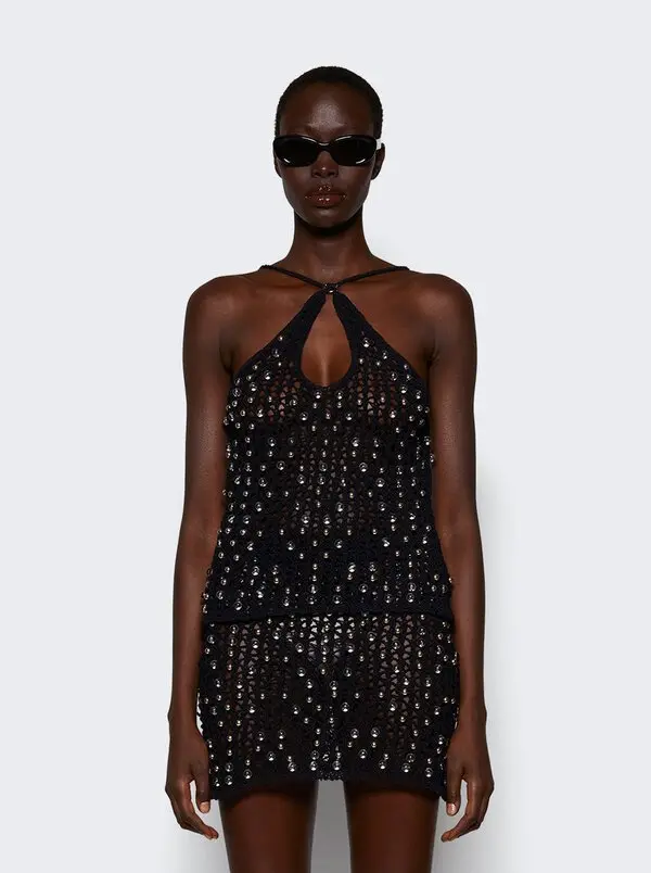 Coperni Beaded Knitted Top