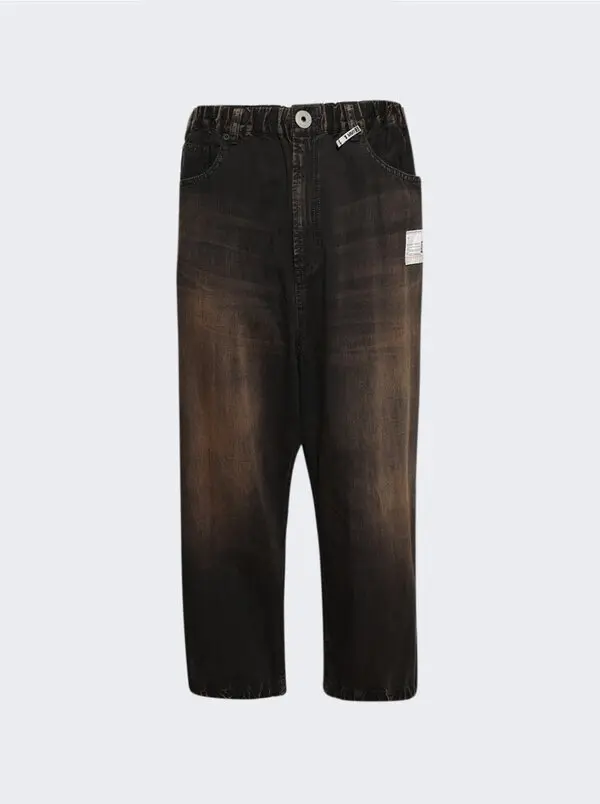 Mihara Yasuhiro Wide Leg Trousers - Black