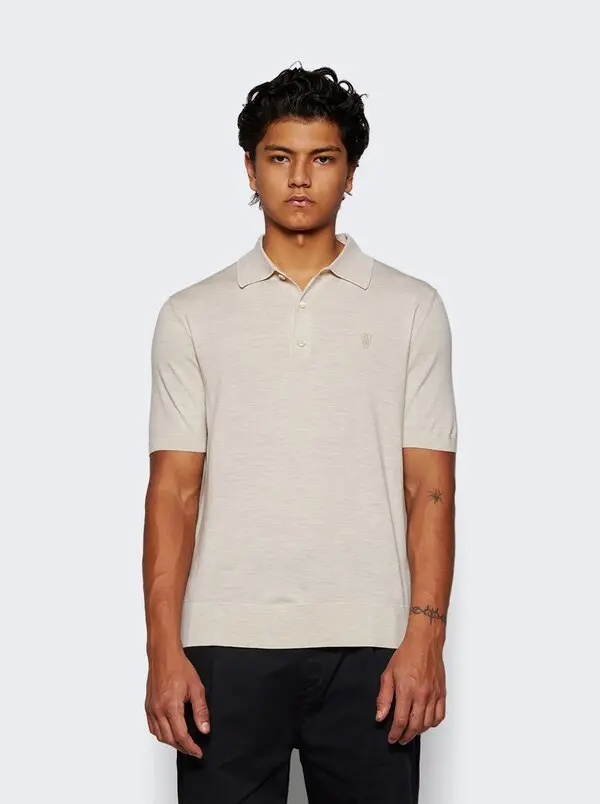 Burberry Wool Polo Shirt