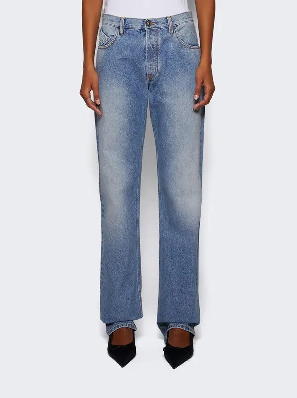 Attico Straight Leg Jeans