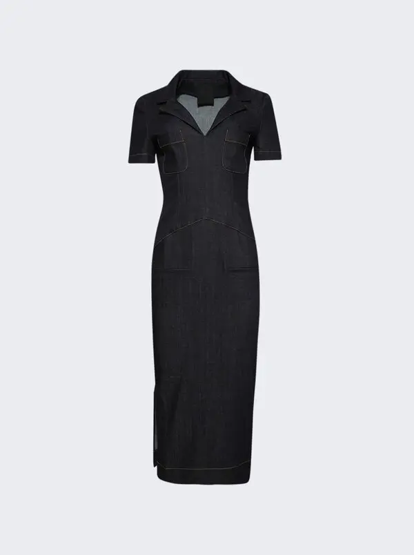 Givenchy Denim Midi Dress