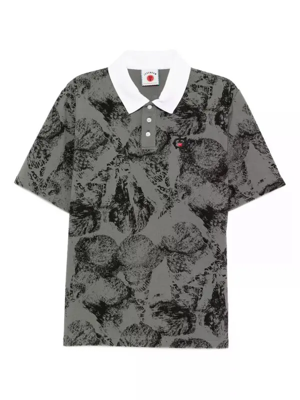 ICECREAM Cone-stamp Polo Shirt