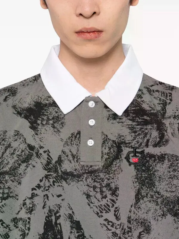 ICECREAM Cone-stamp Polo Shirt