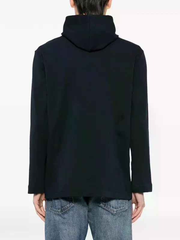 Kiton Hooded Jacket - Blue