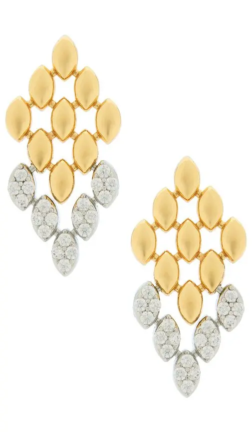 8 Other Reasons Glow Getter Earrings - Gold & Silver