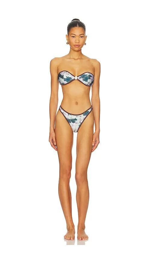 FAE Tallara Bandeau Bikini Top - Posy