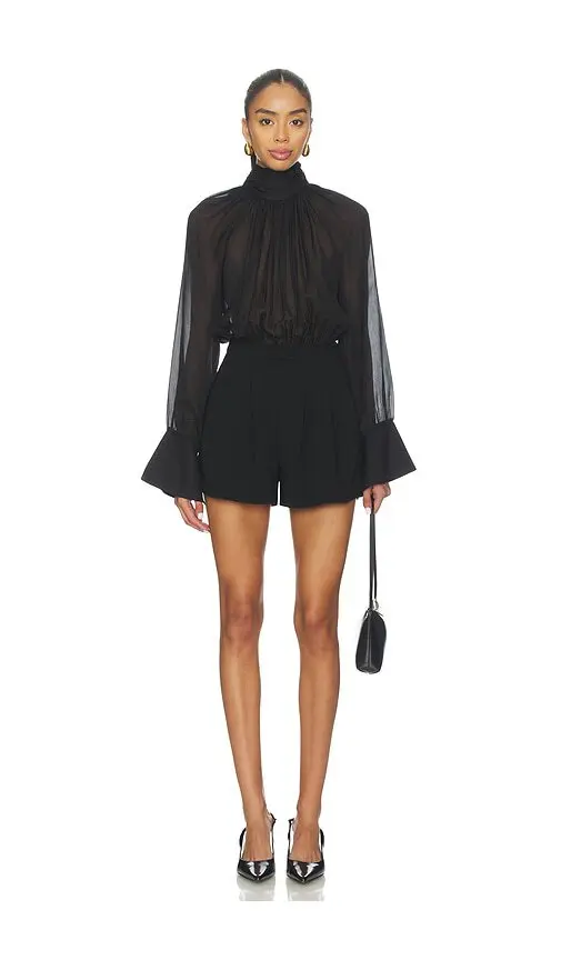 LOVERS AND FRIENDS Ella Romper - Black