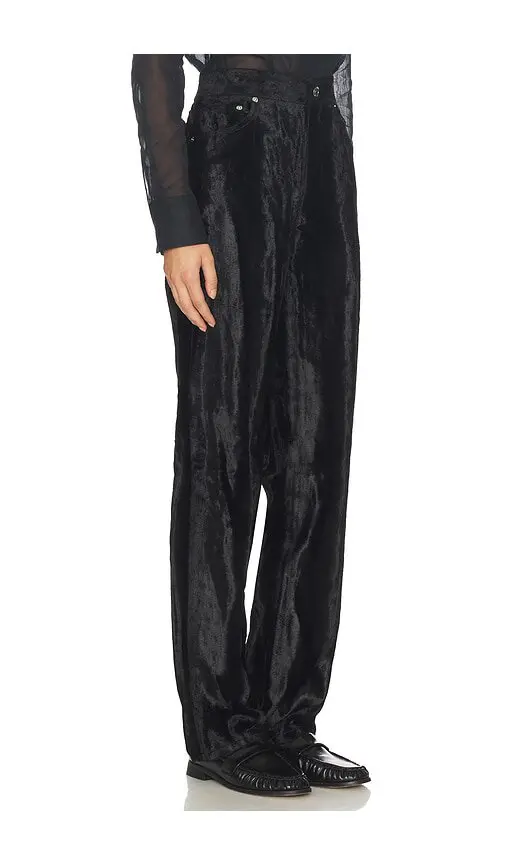 Helmut Lang Pony High Rise Straight