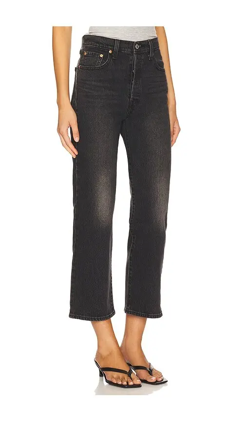 LEVI'S Ribcage Straight Ankle Jeans