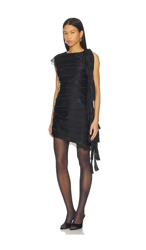 ET OCHS Karmen Dress With Lace Trim