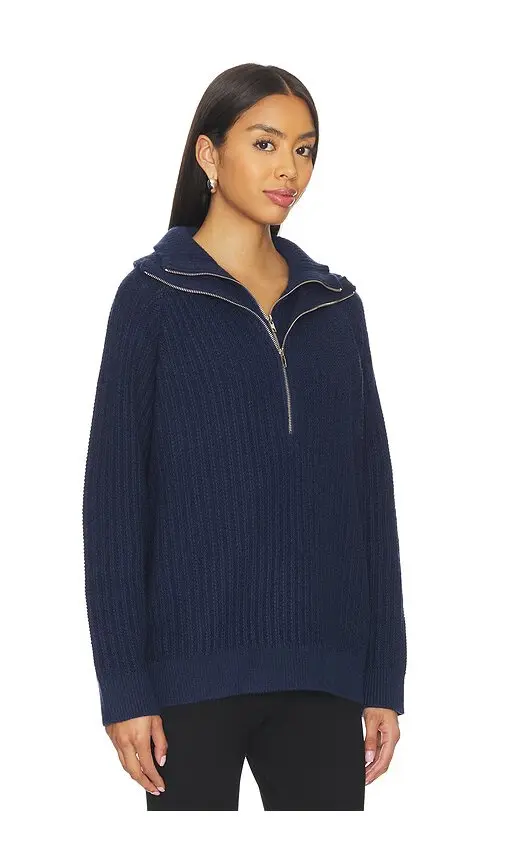 Line & Dot Hendrix Quarter Zip Sweater