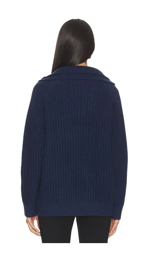Line & Dot Hendrix Quarter Zip Sweater