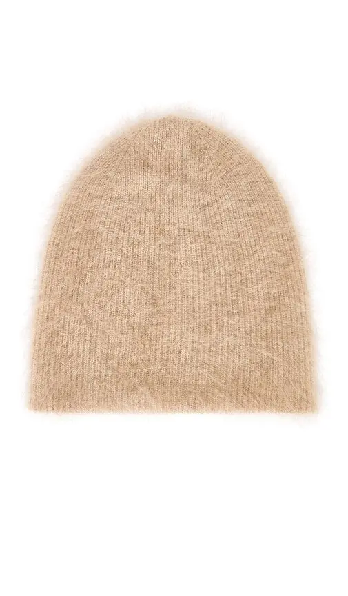 Guest In Residence Grizzly Reversible Hat - Taupe & Cream