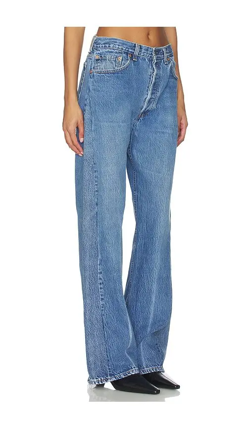 ALIGRACE Retro Wide Leg Jeans