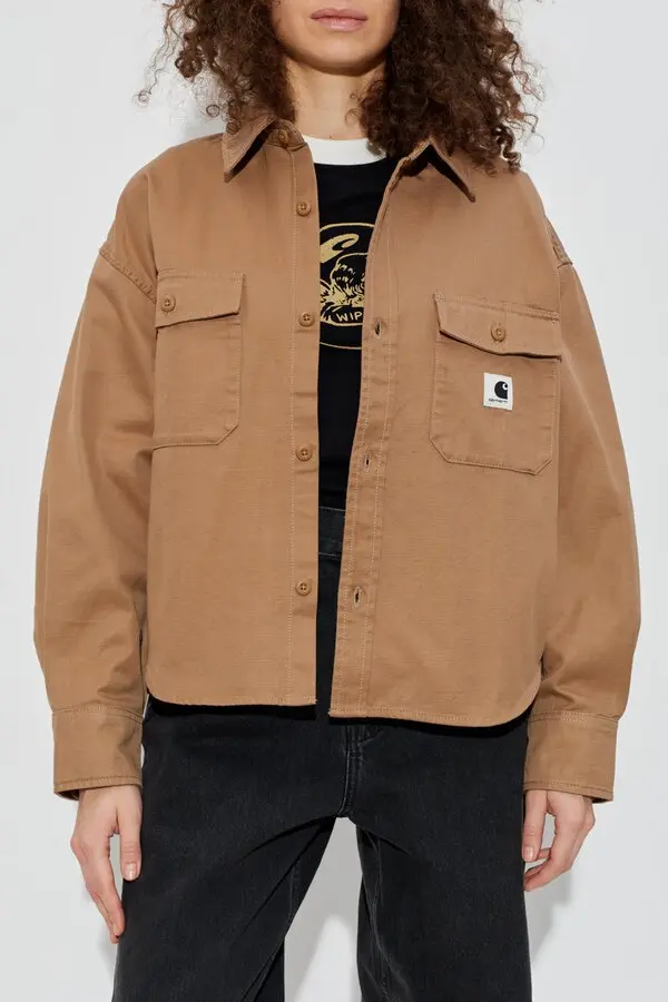 Carhartt Work In Progress Denim Shirt - Brown