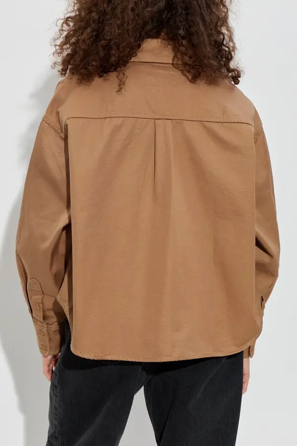 Carhartt Work In Progress Denim Shirt - Brown