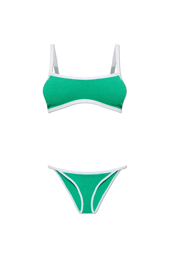 Hunza G Tyler Two-piece Swimsuit - Green