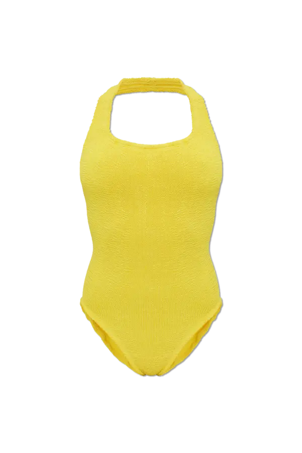 Hunza G Sandy One-piece Swimsuit - Yellow