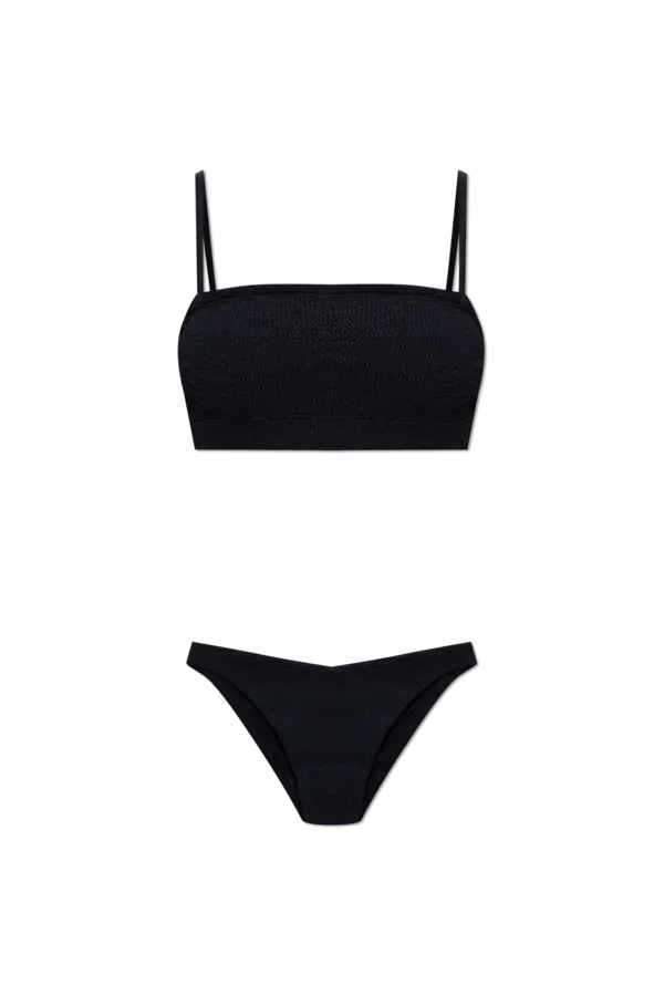 Hunza G Gigi Two-piece Swimsuit - Black