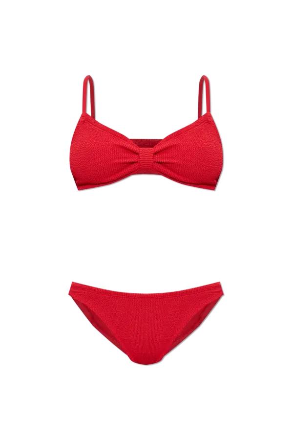 Hunza G Alicia Two-piece Swimsuit - Red