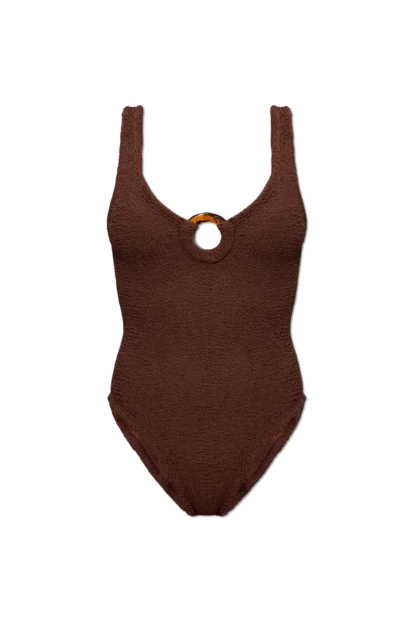 Hunza G Celine One-piece Swimsuit - Brown