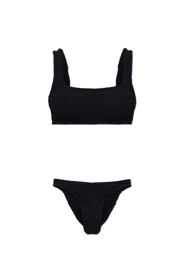 Hunza G Xandra Two-piece Swimsuit - Black