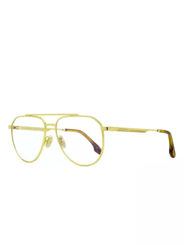 Victoria Beckham Double-bridge Pilot Glasses