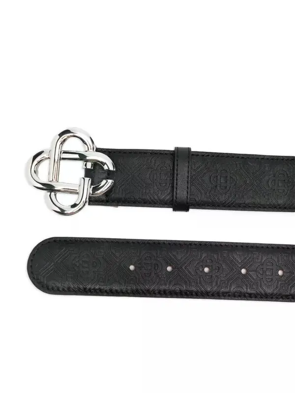 Casablanca Monogram Buckle Belt