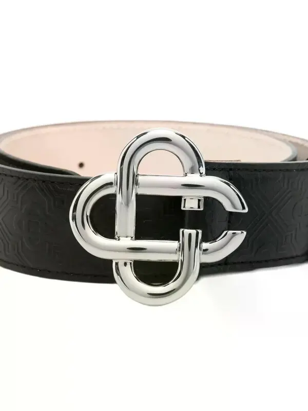 Casablanca Monogram Buckle Belt