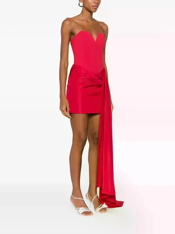 Rebecca Vallance Zarya Bustier Mini Dress