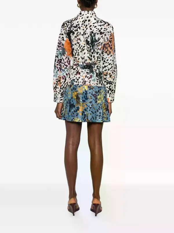 Fendi Long-sleeve Mini Dress