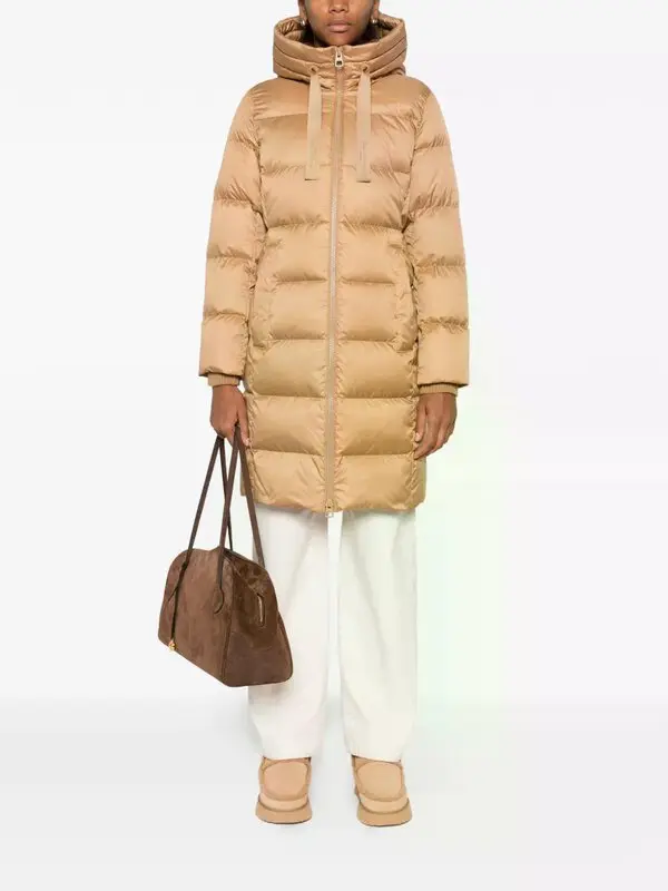 Marc O'polo Padded Zip-up Coat - Neutrals