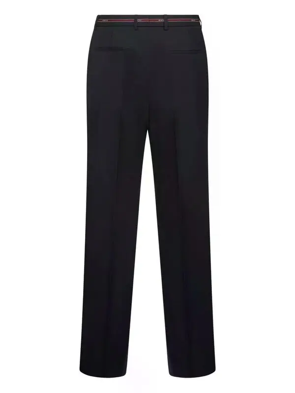 Gucci Belted Wool Trousers
