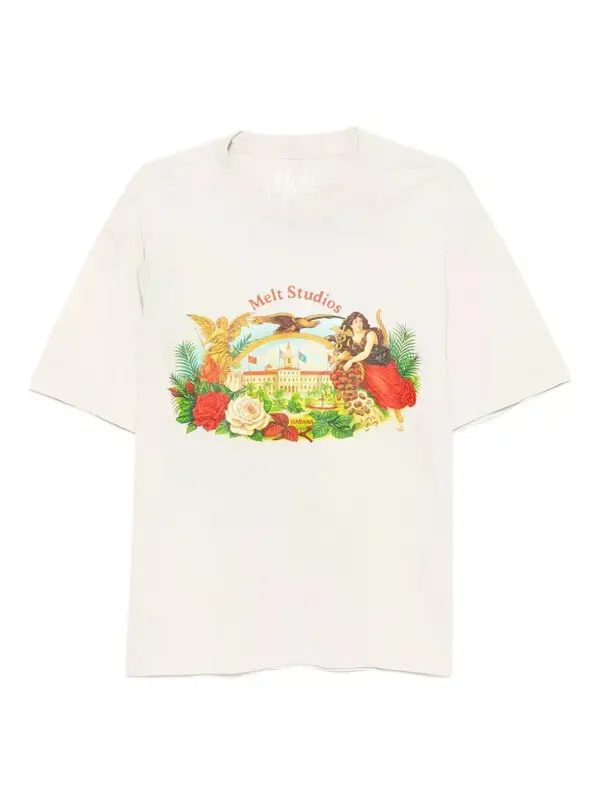 MELT Graphic-printed T-shirt