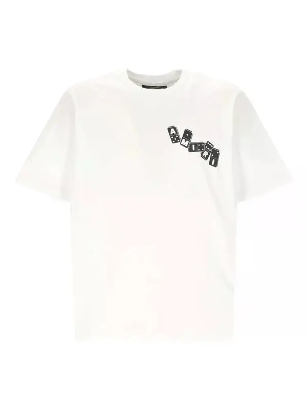 Amiri Domino Print T-shirt - White
