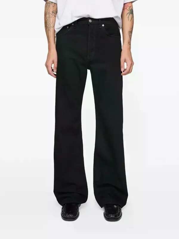 Acne Studios Denim With Leather Patch