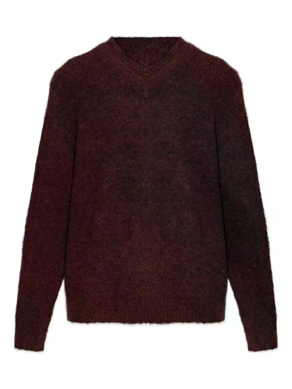 SAMSOE SAMSOE Safloyd V-neck Knitted Sweater