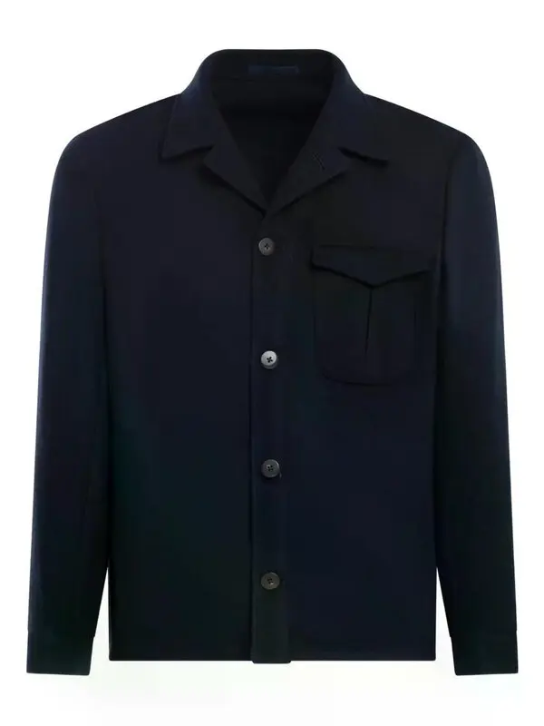 FRANZESE COLLECTION Long-sleeved Jacket - Blue