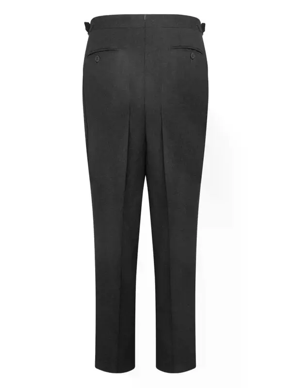 FRANZESE COLLECTION Dart-detail Trousers - Grey