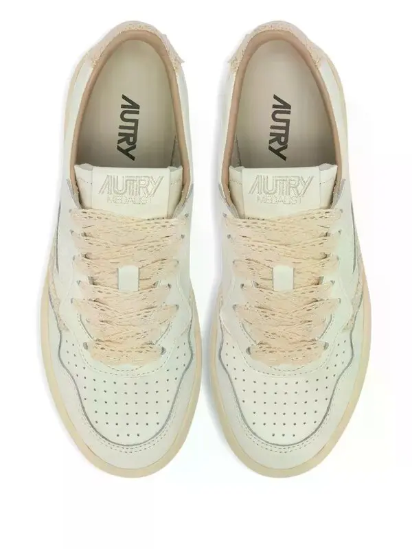 AUTRY Lace-up Sneakers - White
